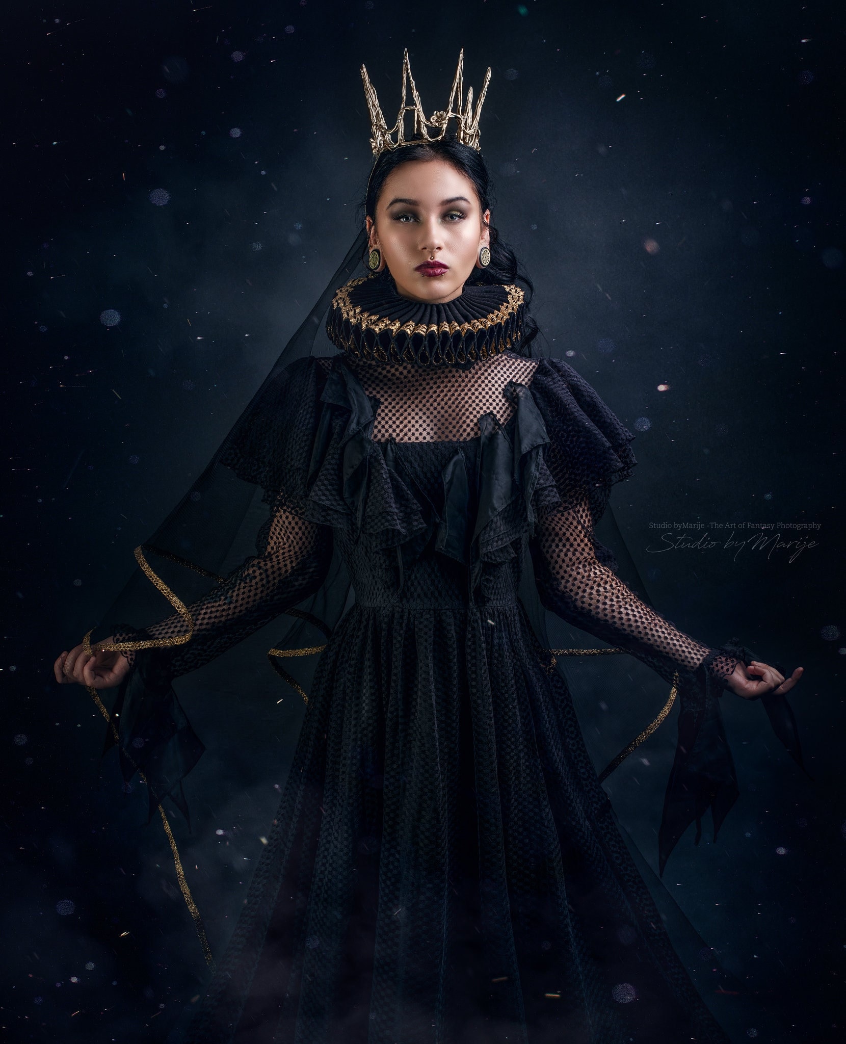 10 CM/4 INCH WIDE Customisable Historical Neck Ruff - Elizabethan ...