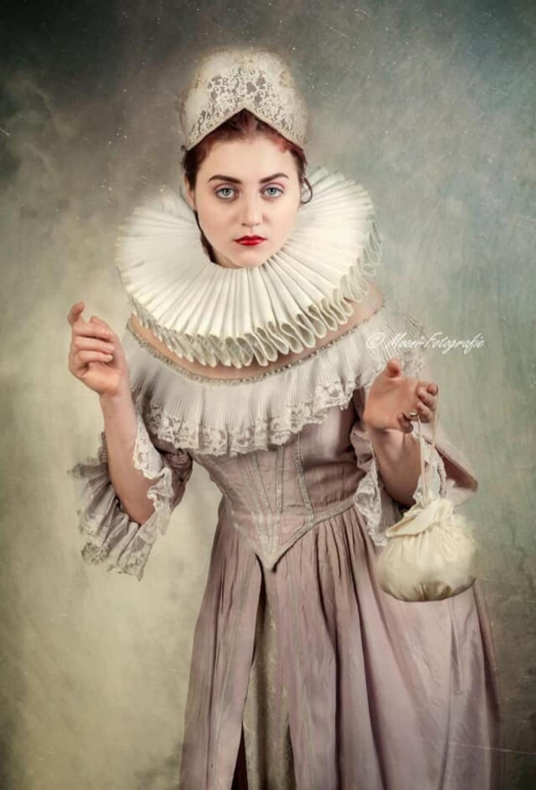 15 CM/5.9 INCH WIDE Customisable Historical Neck Ruff - Elizabethan ...