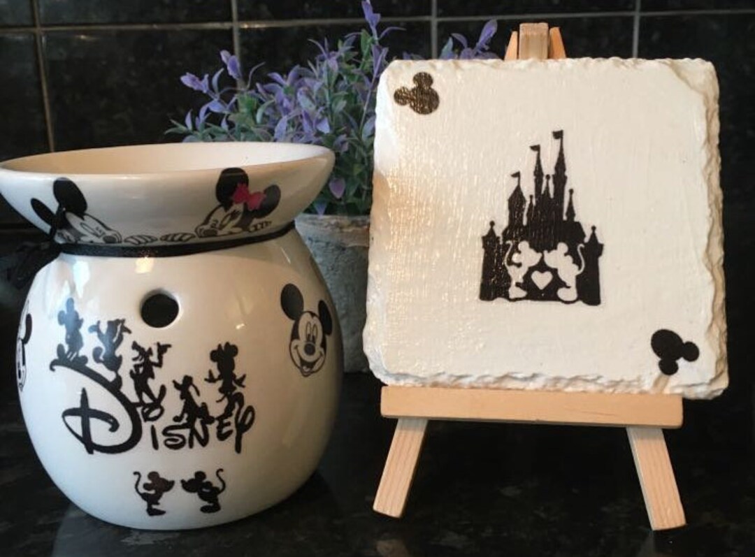 Mini in dove grey or regular size in white oil burner/wax melter with ...