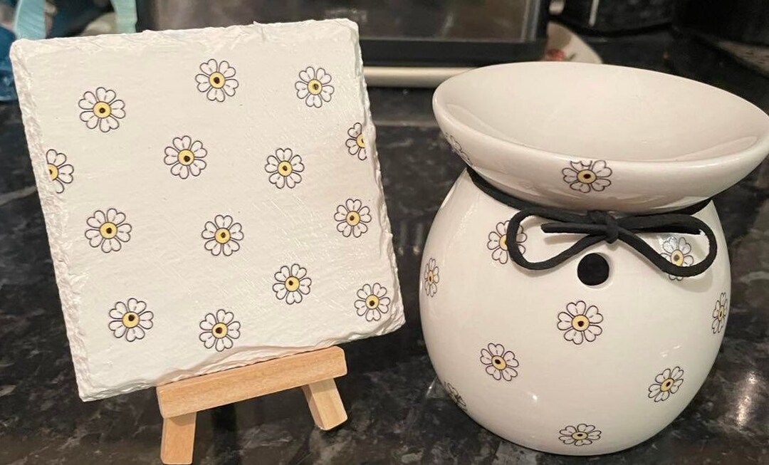 Mini Oil Burner / Wax Melter - Etsy