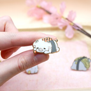 Mini Sushi Cow Pins, Mooshi Pins, Cute Food Cow Pins, Small Cute Pins ...