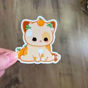 Cute Ice Cream Cats Stickers, Cute Kitty Stickers, Adorable Animal ...