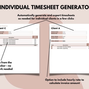 Time Tracker Spreadsheet Template for Google Sheets | Freelancer ...