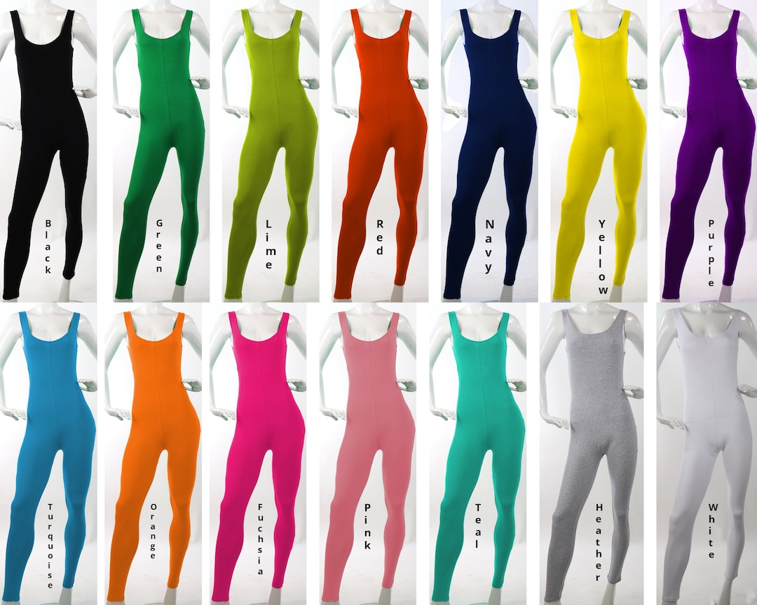 Womens Unitard Bodysuit, Catsuit, Sleeveless Unitard, Stretchy Yoga ...