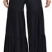 USA Made 3 Tier Palazzo Pants, Tiered Pants, Women Wide Leg Pants ...