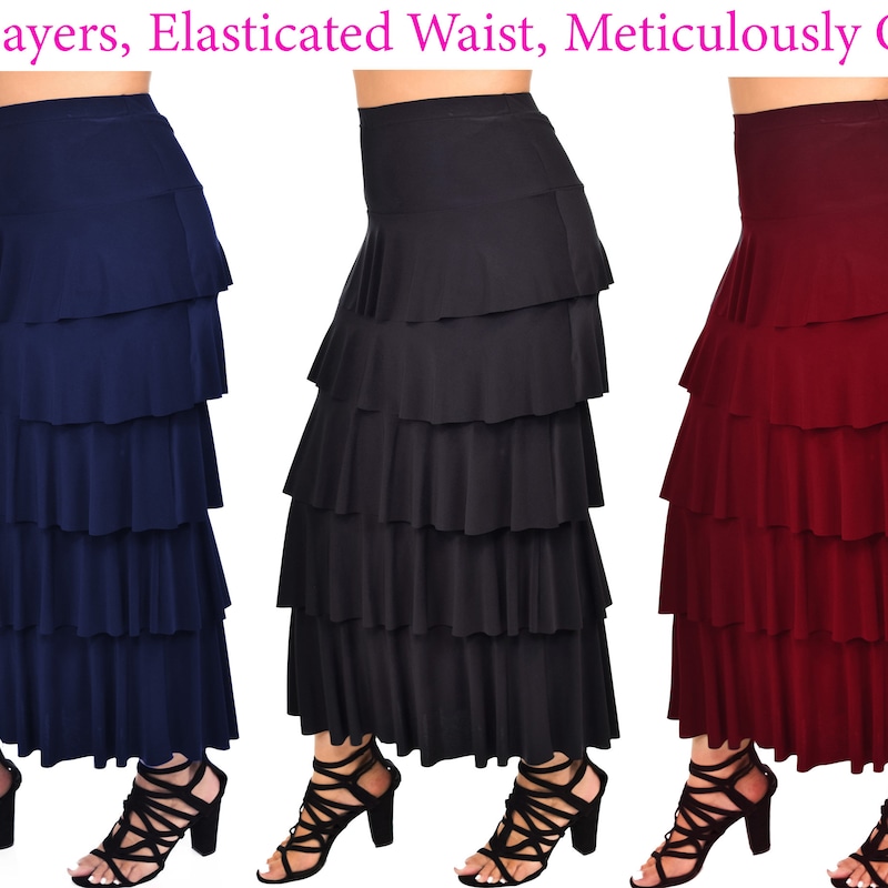 Layered Skirt - Etsy
