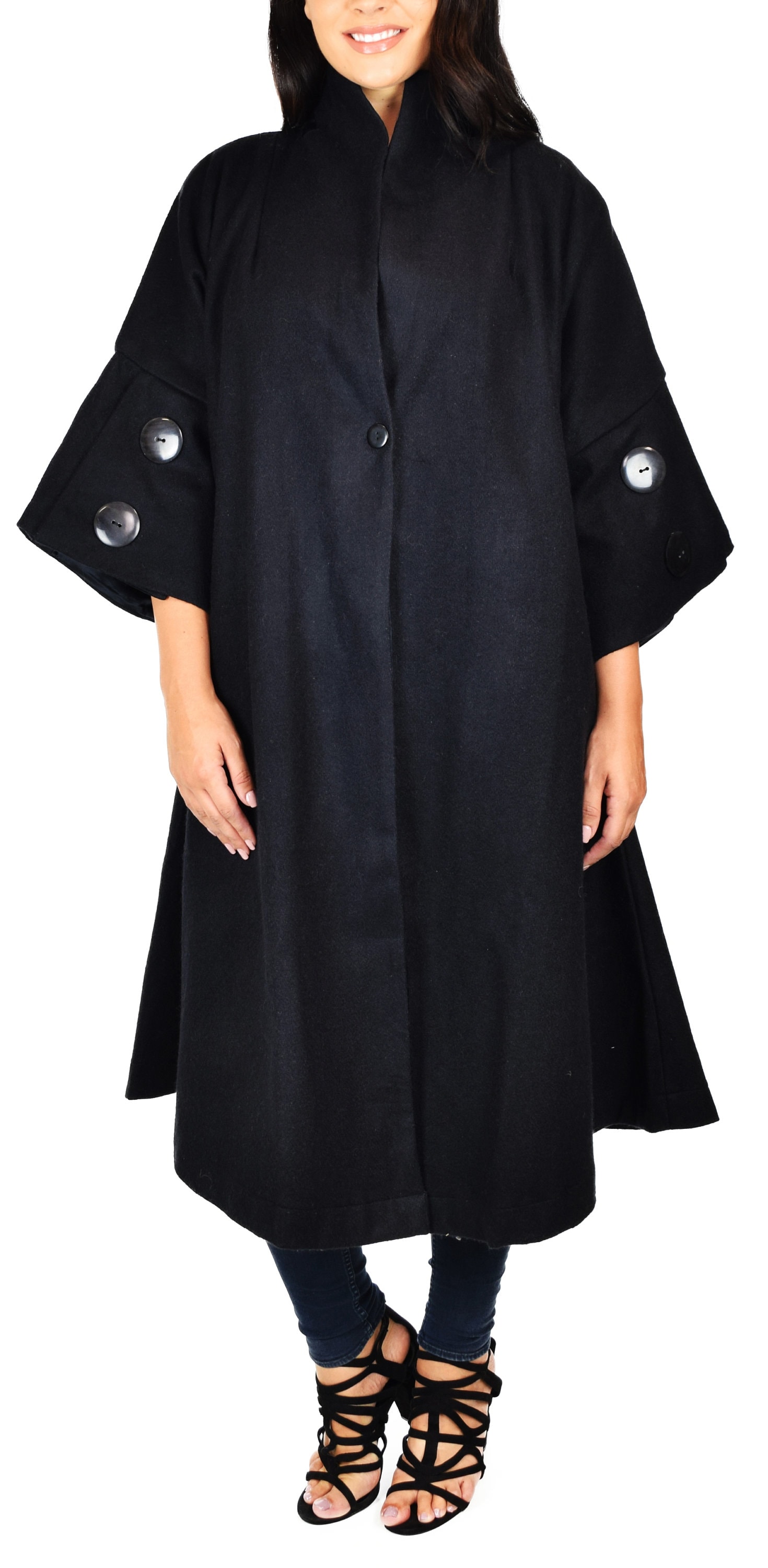 Woolen Swing Coat Women Swing Jacket Women Winter Coat Plus | Etsy