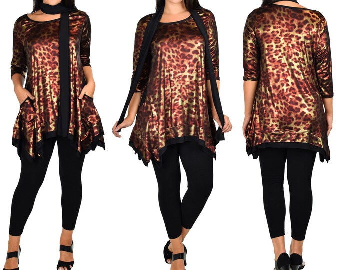 Coco and Juan, Women Clothing, Missy Top, Plus Size Top, Asymmetrical ...