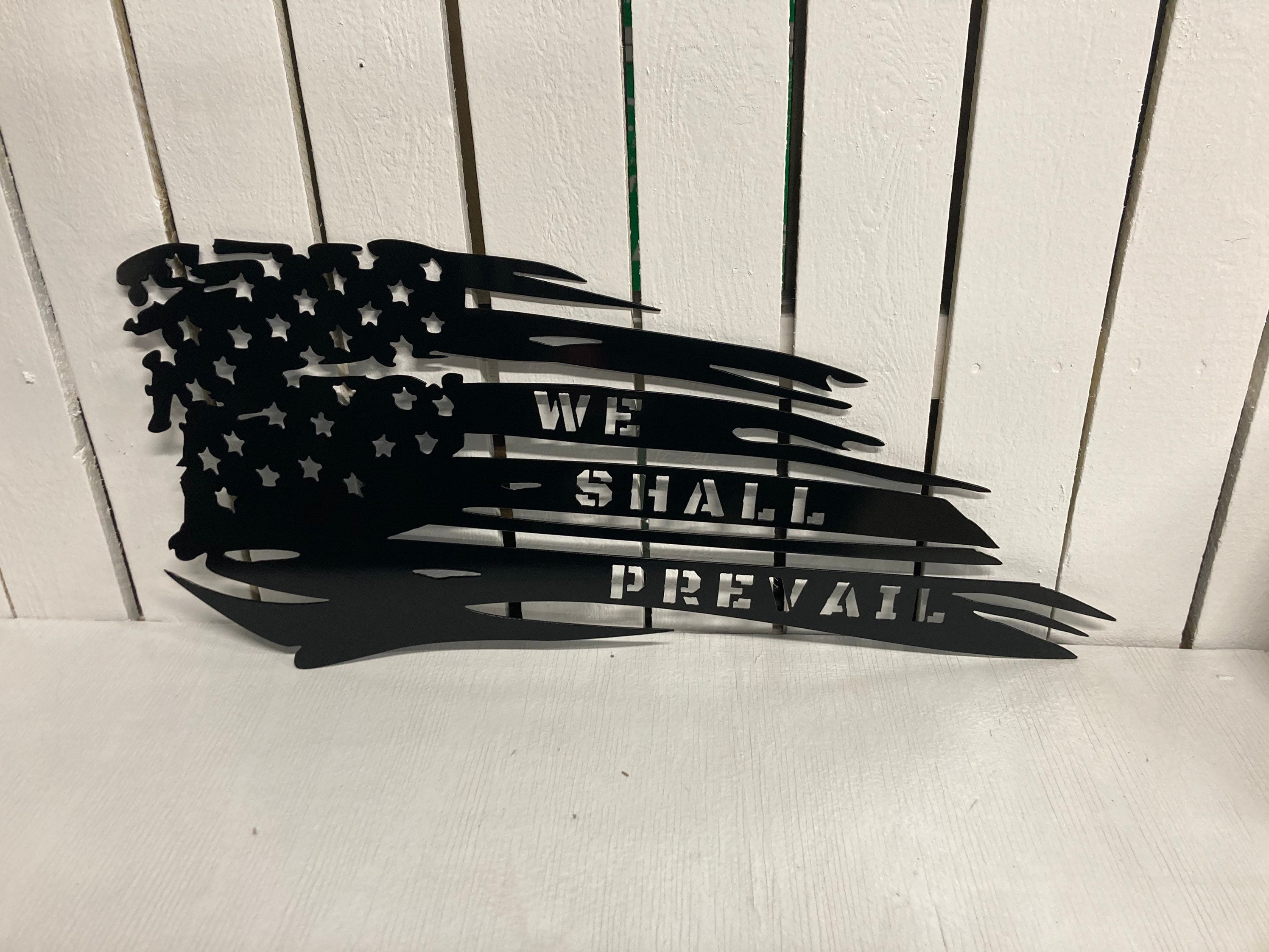 CNC Plasma Cut Metal American Flag Wall Art: Patriotic Home Decor - Etsy