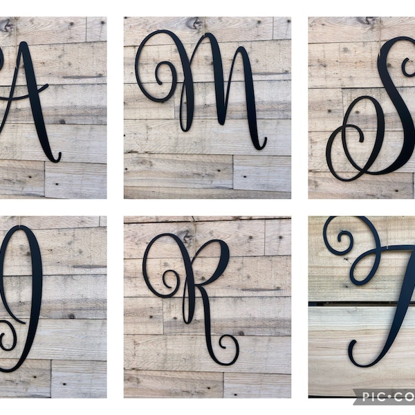 Metal Letters - Etsy