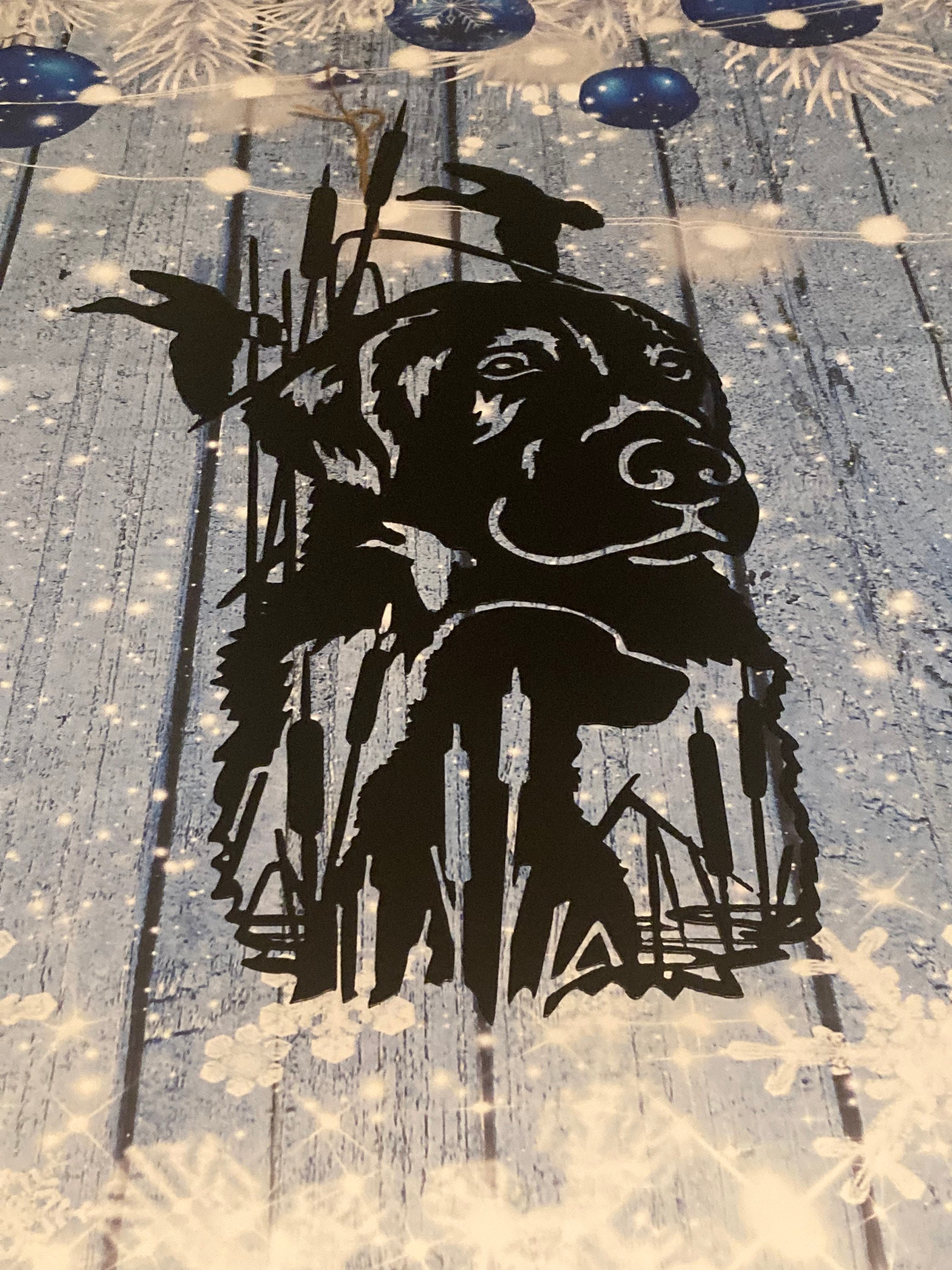 Lab Duck Nature Scene Metal Wall Hanging CNC Plasma Cut - Etsy