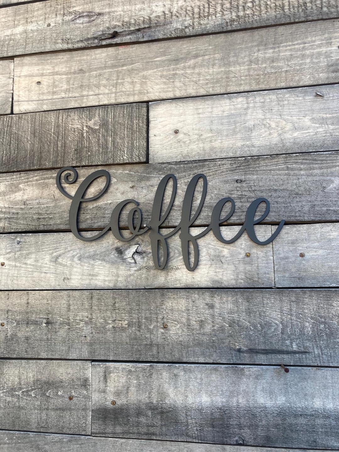 Coffee Sign, Metal Home Decor, Metal Sign, Coffee Bar - Etsy