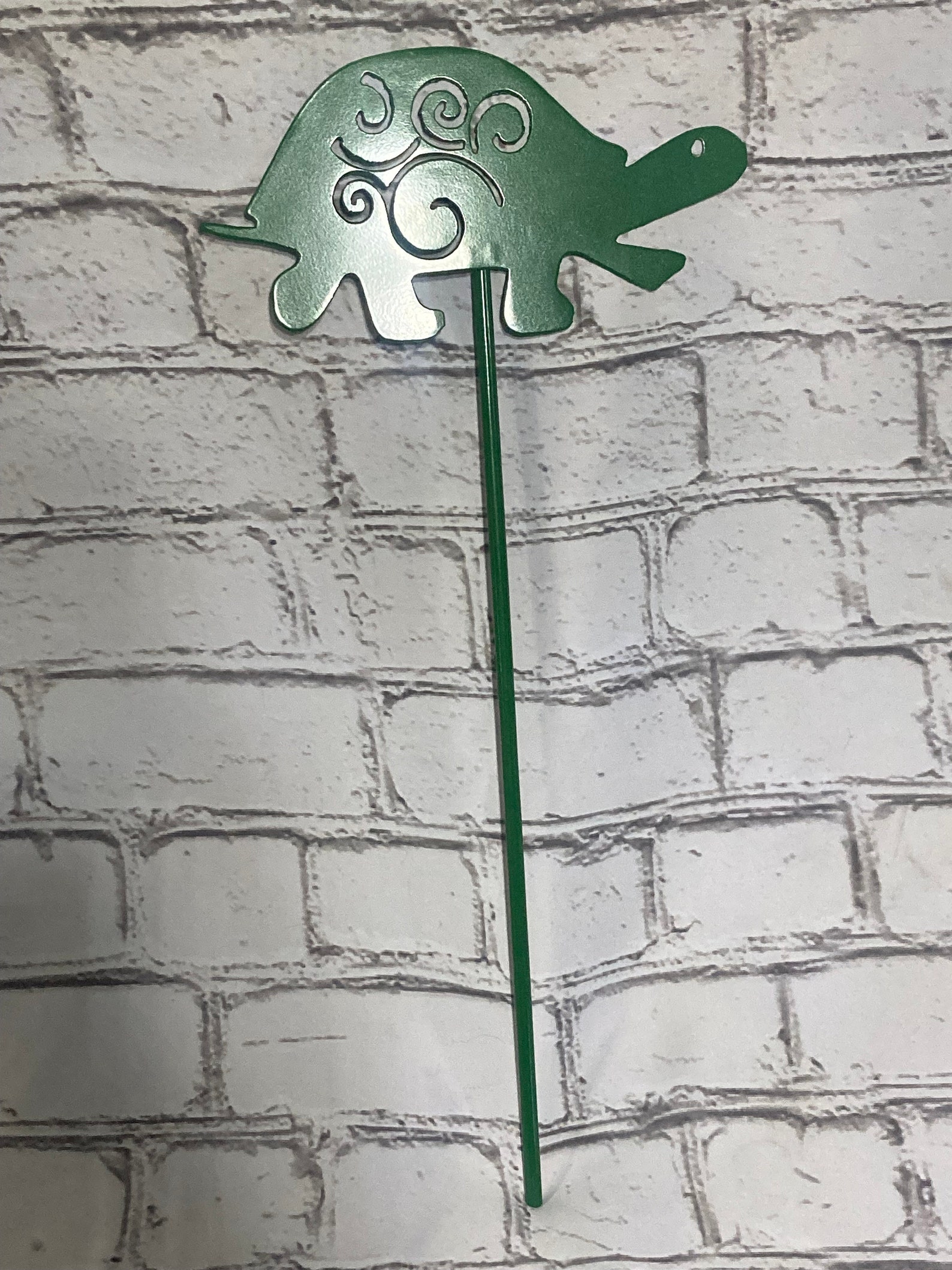 Metal Turtle Garden Stake: Whimsical Yard Art Decor - Etsy