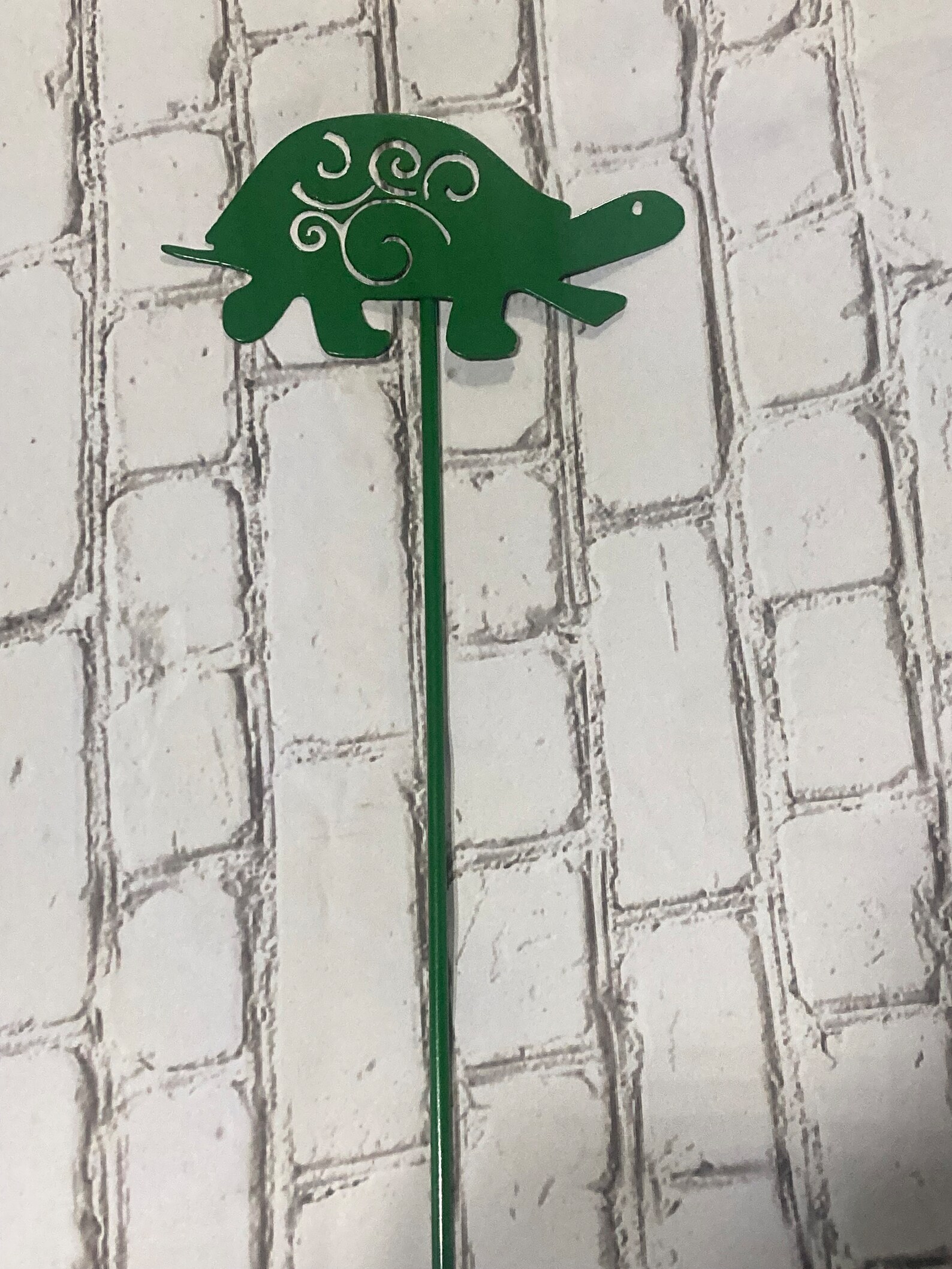 Metal Turtle Garden Stake: Whimsical Yard Art Decor - Etsy