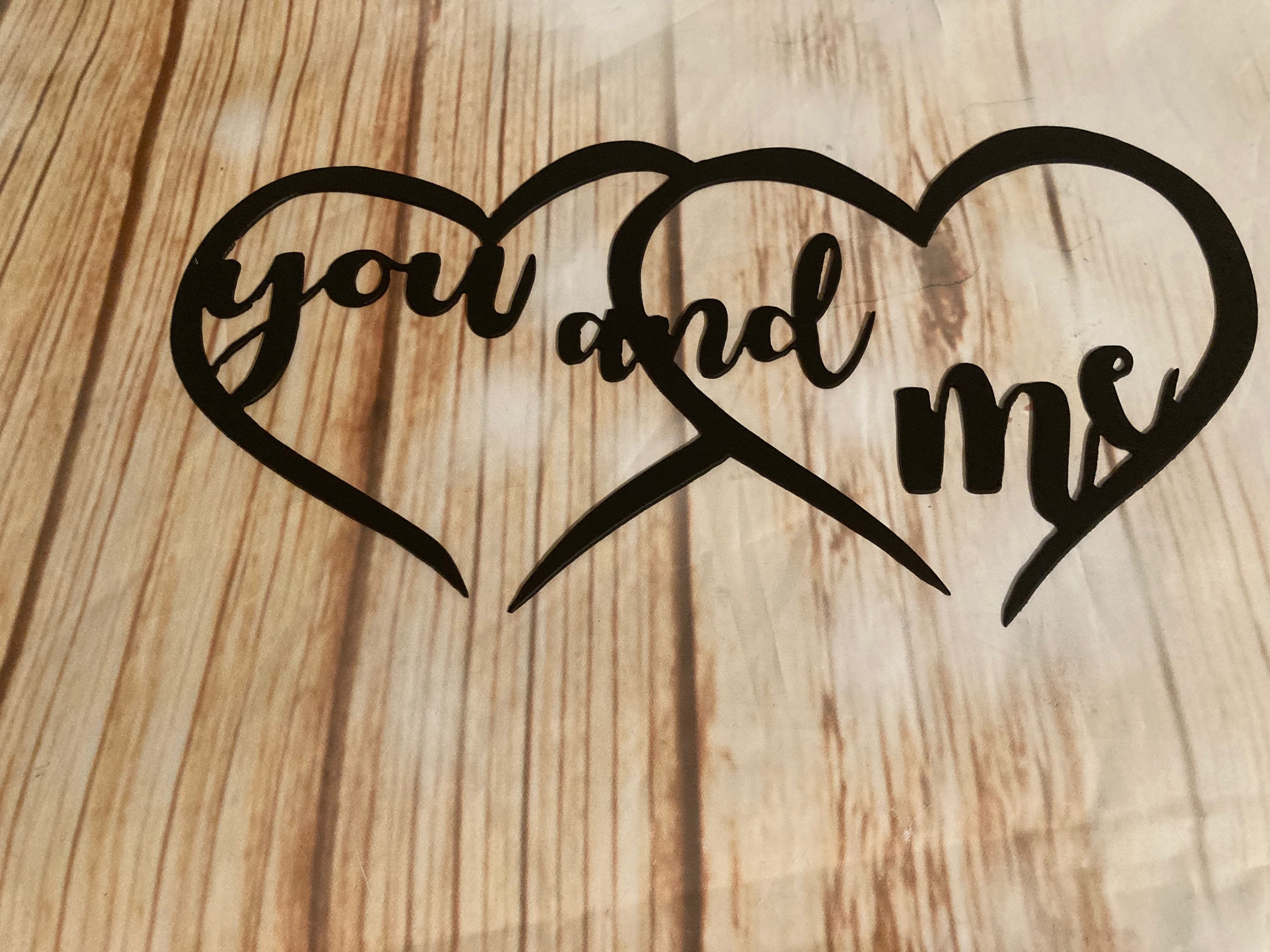 Meh Heart Valentines Day CNC Plasma Decor Home Décor Signs etna.com.pe