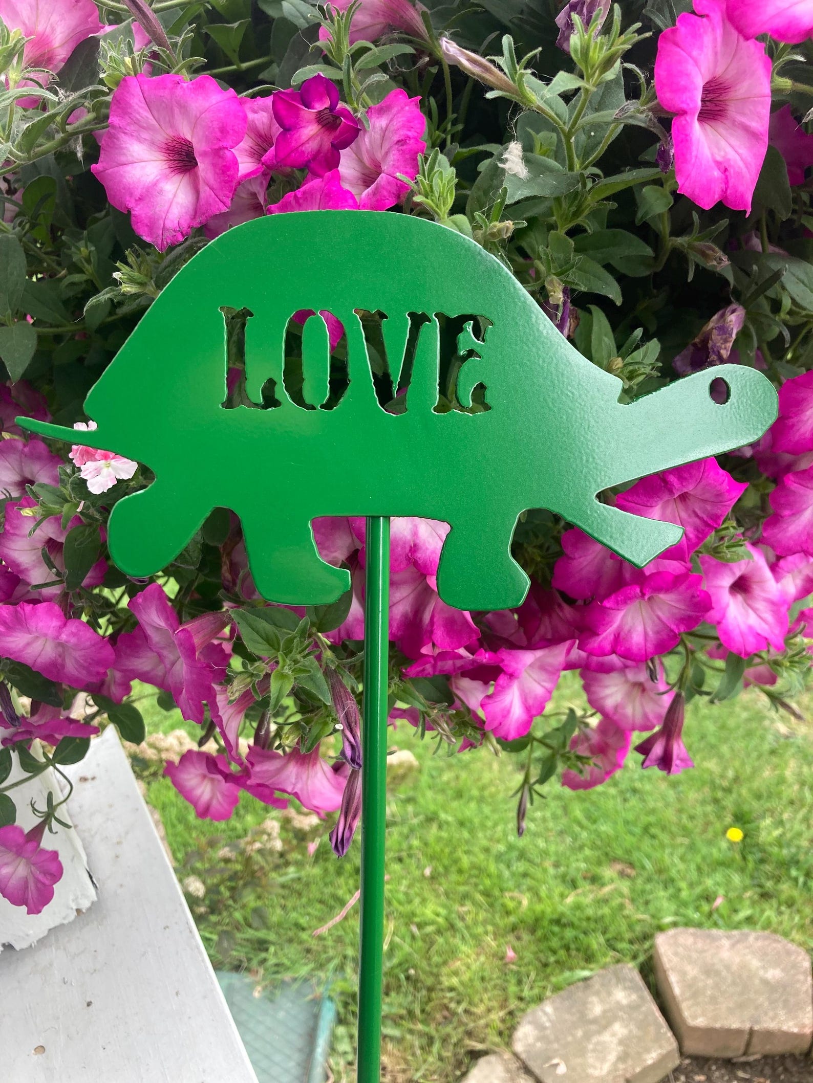 Metal Turtle Garden Stake: Whimsical Yard Art Decor - Etsy
