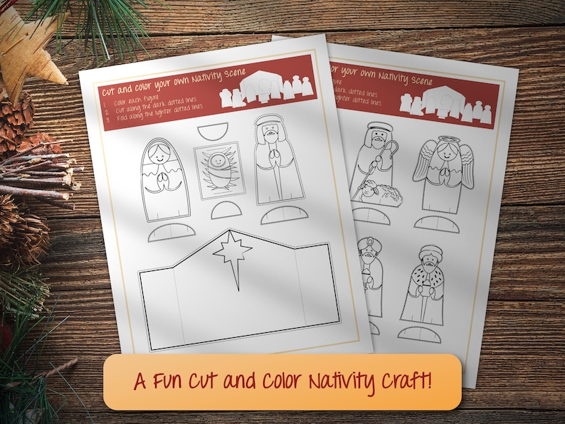 7 Christmas Bible Verses Printable Activity Guide for Family Devotion ...