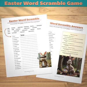 Christian Easter Activity Bundle for Kids | Religious Easter Story ...