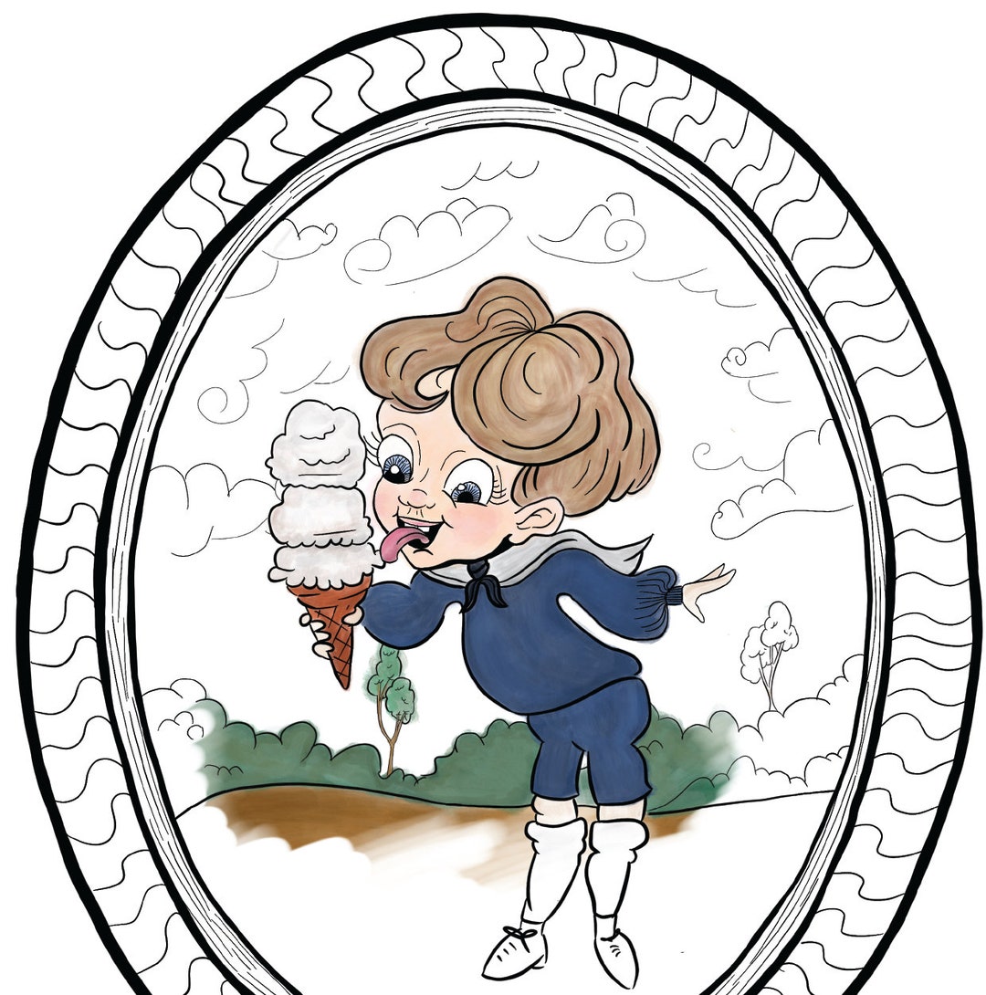 One Boring Blue Boy - Happy!... Instant Download, Colouring Page - Etsy