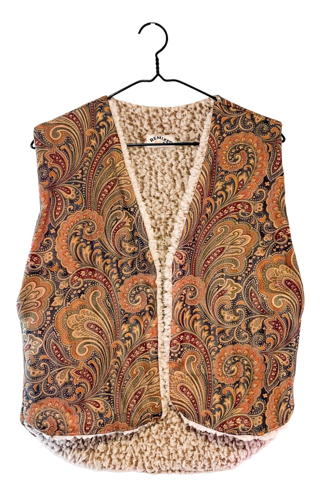 Upcycled Vintage Vest - Etsy