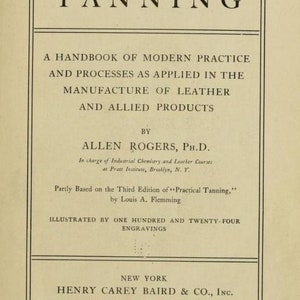 165 Rare Leatherworking Books - Leather Tanning Curing Hides Methods ...