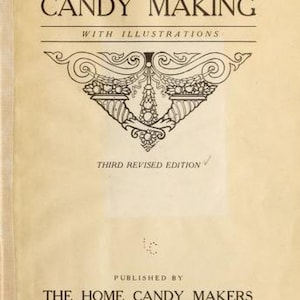 78 Rare Old Books on Confectionery and Candy Making Fudge Toffee ...