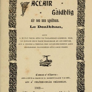 123 Rare Old Books on Gaelic Language Learn Scottish Gaelic Grammar ...