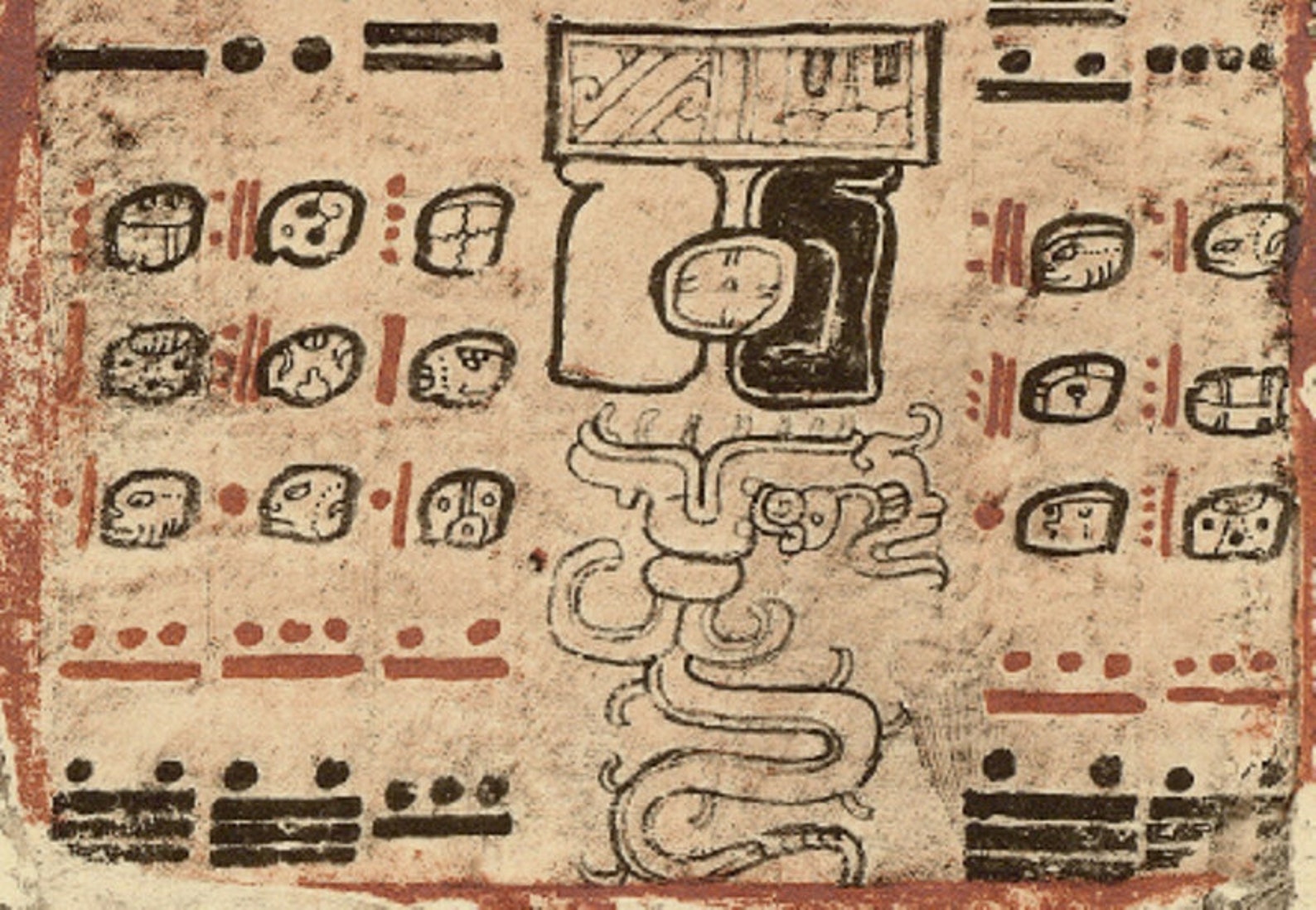 The Dresden Codex Rare Ancient Mayan Manuscript Mysterious - Etsy