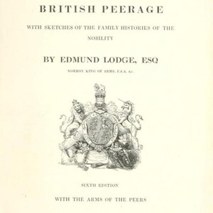 170 Rare British Royal Family& Nobility Books - PDF Download - Peerage ...