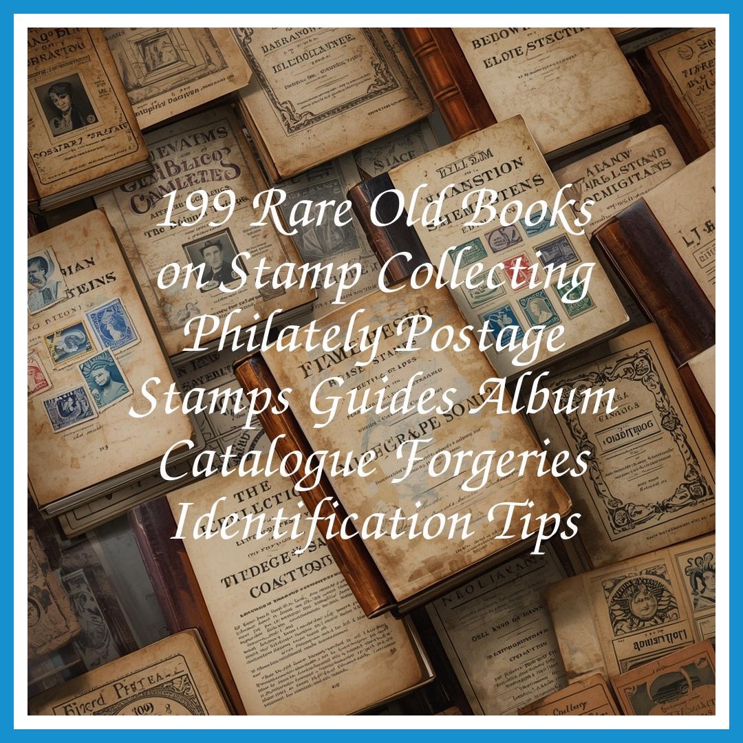 199 Rare Old Books on Stamp Collecting Philately Postage Stamps Guides ...