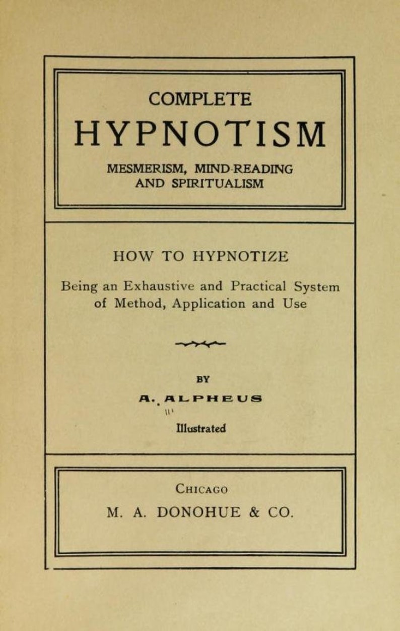 HYPNOTISM 72 Rare Books Learn to Hypnotize Hypnosis Mind | Etsy