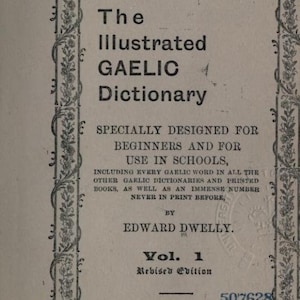 123 Rare Old Books on Gaelic Language Learn Scottish Gaelic Grammar ...