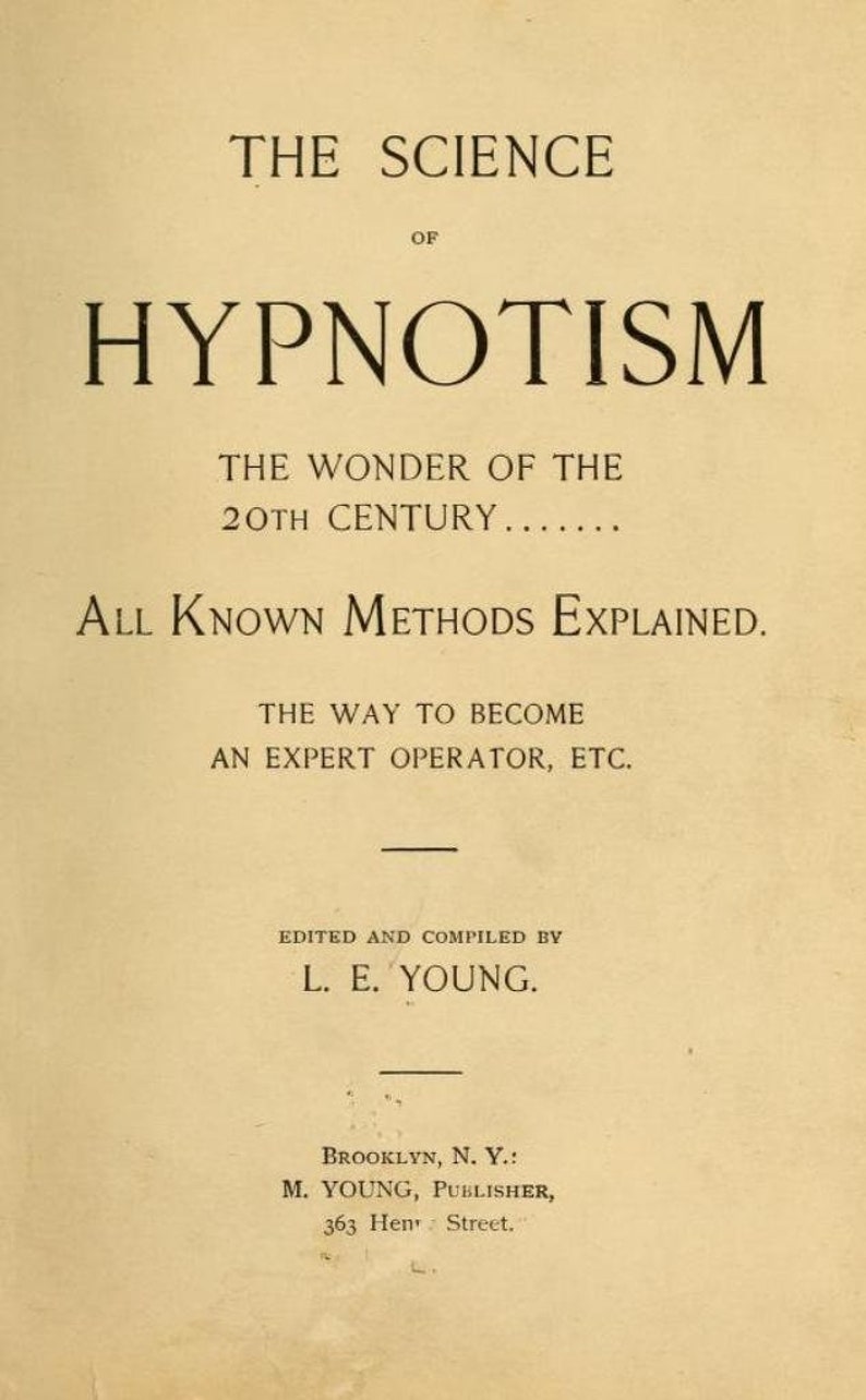 HYPNOTISM 72 Rare Books Learn to Hypnotize Hypnosis Mind - Etsy UK