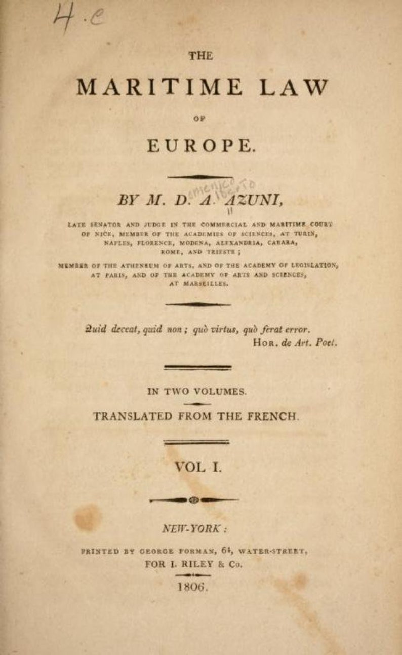 131 Rare Antique Admiralty & Maritime Law Books PDF Instant - Etsy