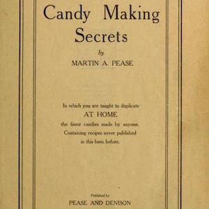 78 Rare Old Books on Confectionery and Candy Making Fudge Toffee ...