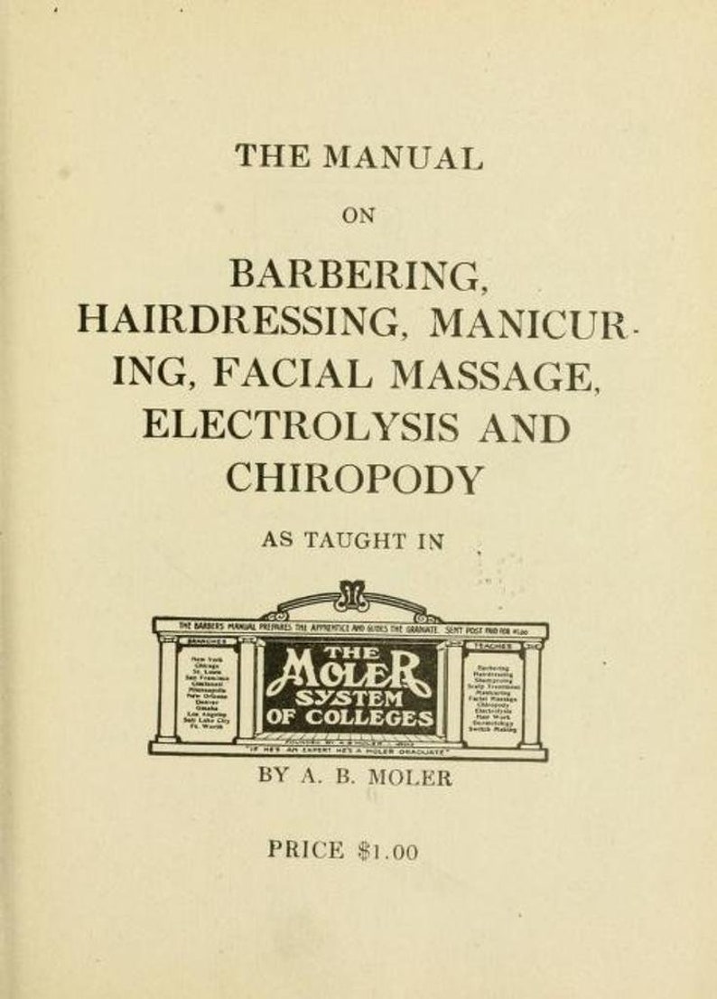 29 Rare Old Books on Hairdressing and Barbering Vintage Hairstyles ...