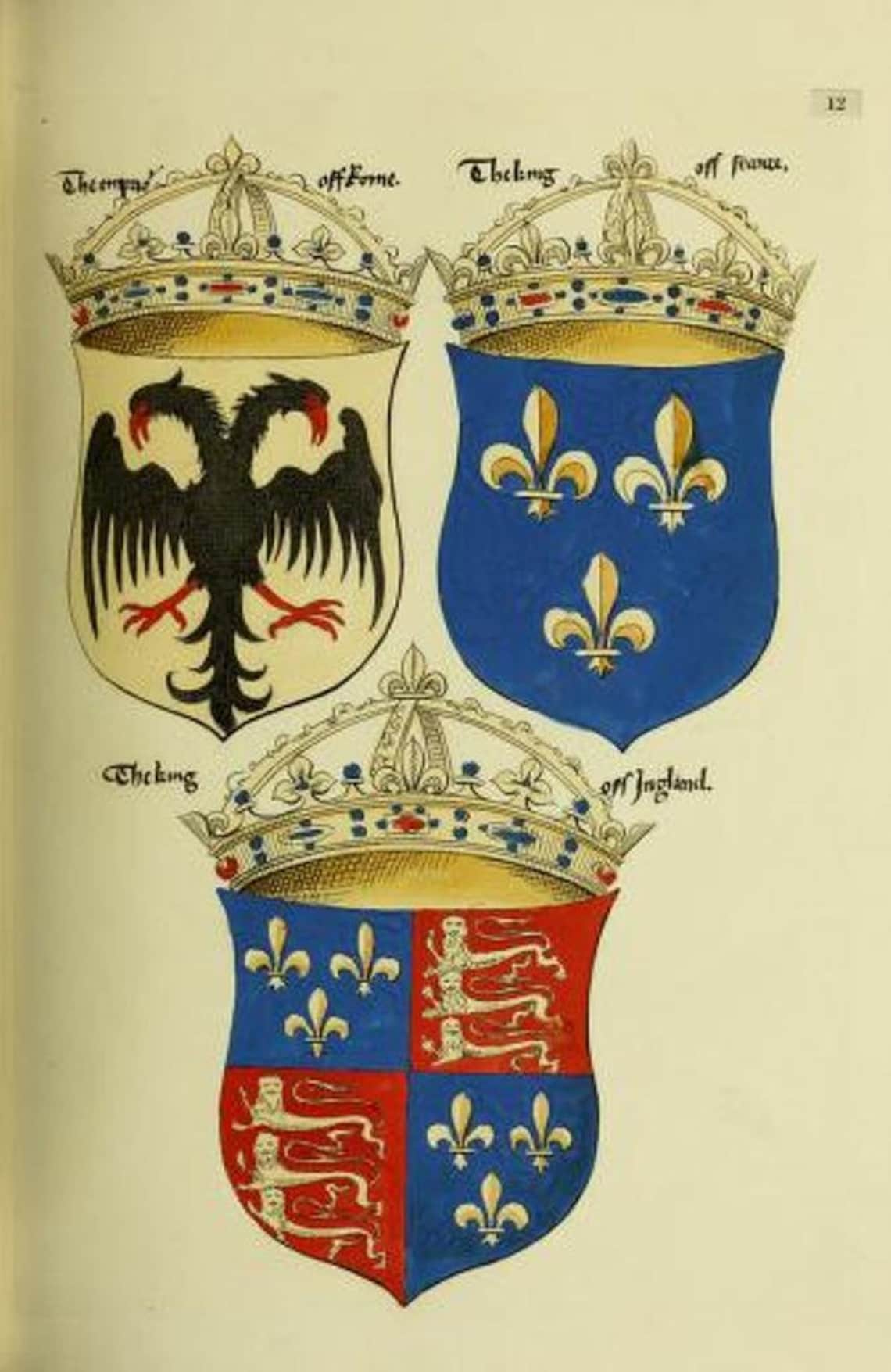 HERALDRY 110 Rare Books HUGE pdf Book Collection | Etsy