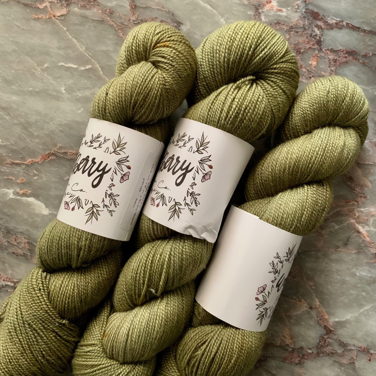 Woolberry Fiber Co. Berry Natural Fingering Yarn - Etsy