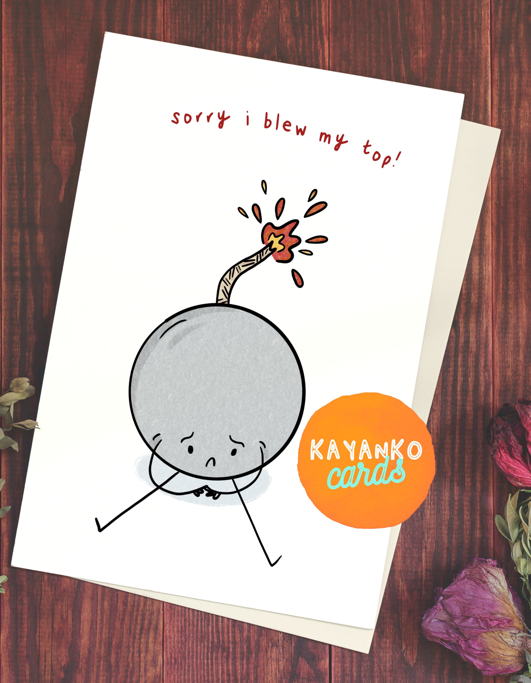 Apology Card Sorry Card I'm Sorry Card - Etsy