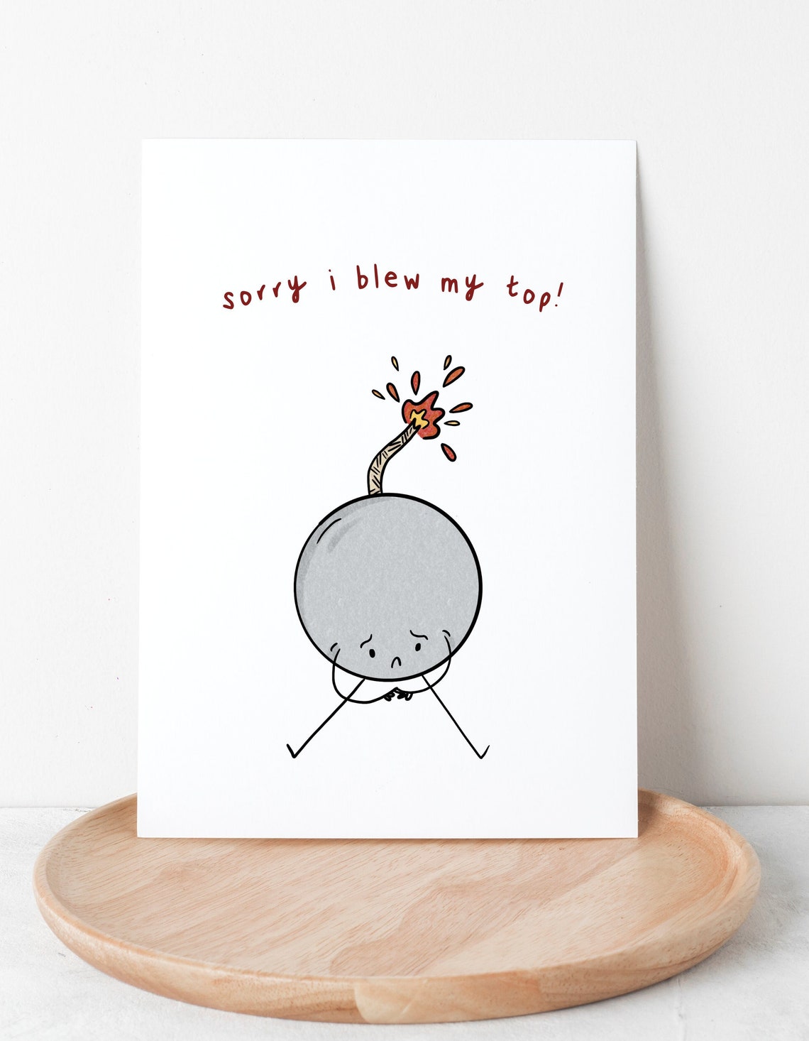 Apology Card Sorry Card I'm Sorry Card - Etsy