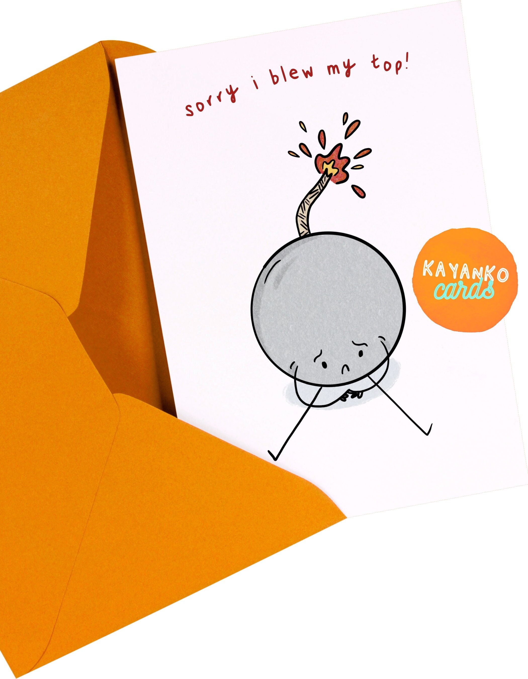 Apology Card Sorry Card I'm Sorry Card - Etsy