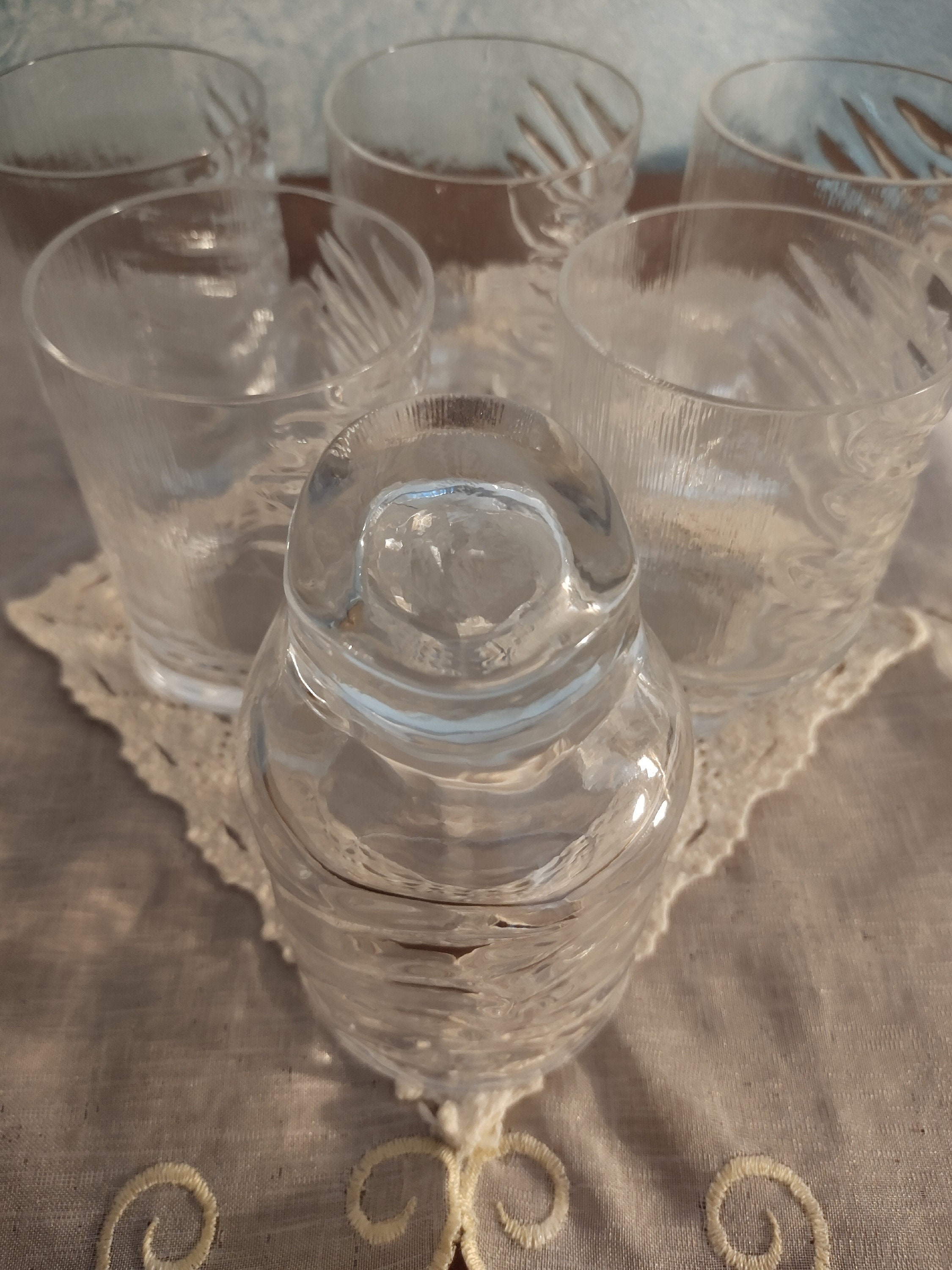 Six Aztec Glasses by Fabio Frontini for Arnolfo Di Cambio - Etsy