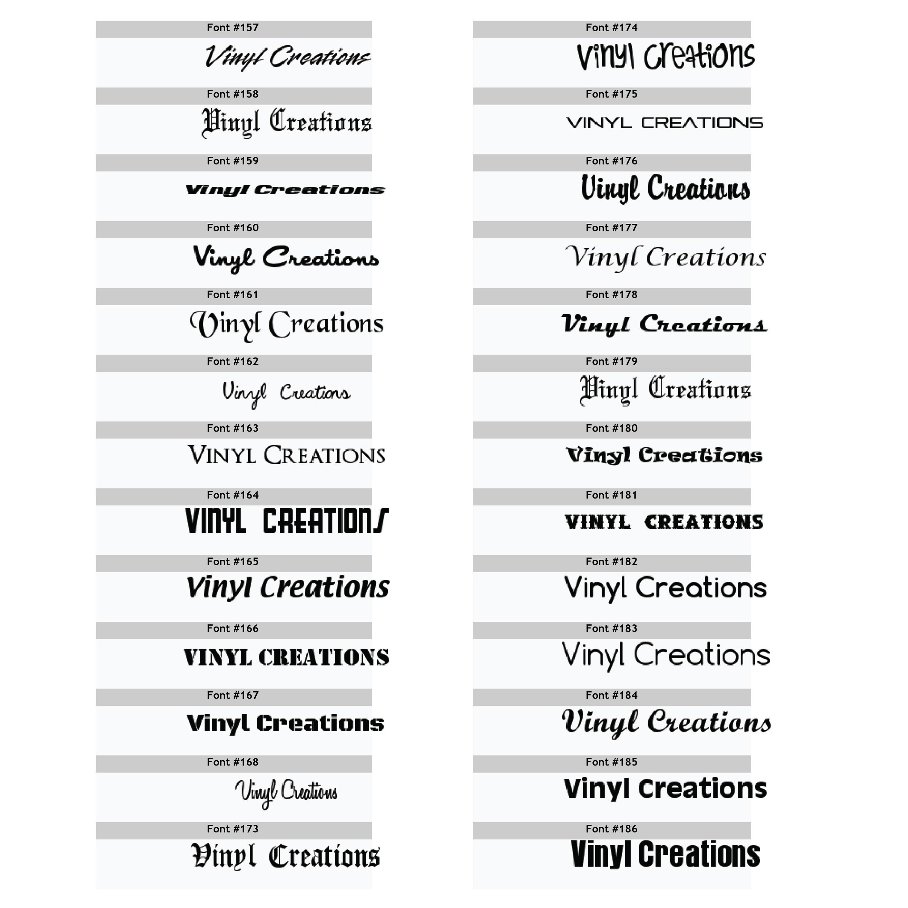 Custom Vinyl Text Decal Phrase/lettering for Window Car Truck Van ...