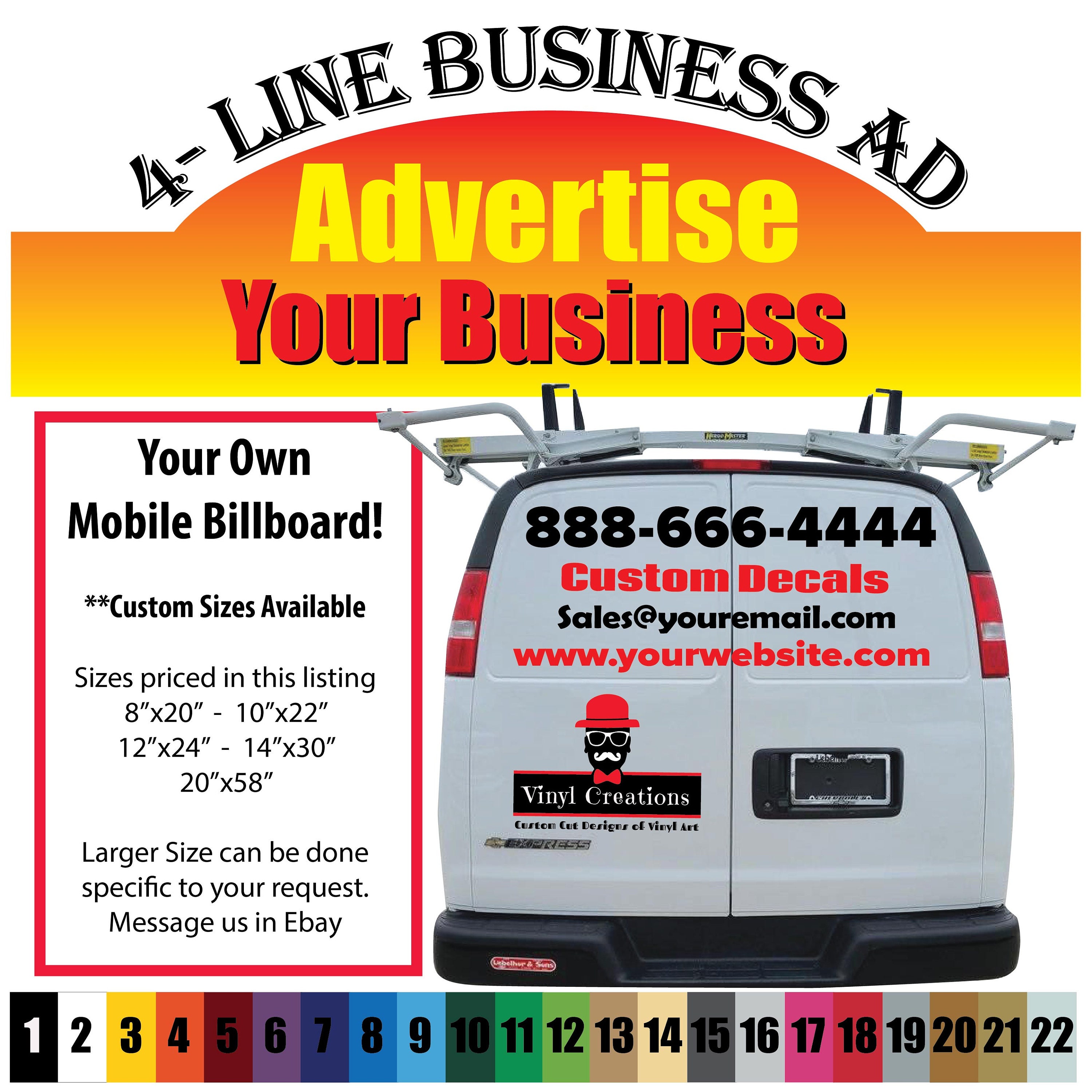 Custom Vinyl Text Decal Phrase/lettering for Window Car Truck Van ...