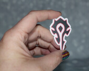Wow Horde Sticker - Etsy