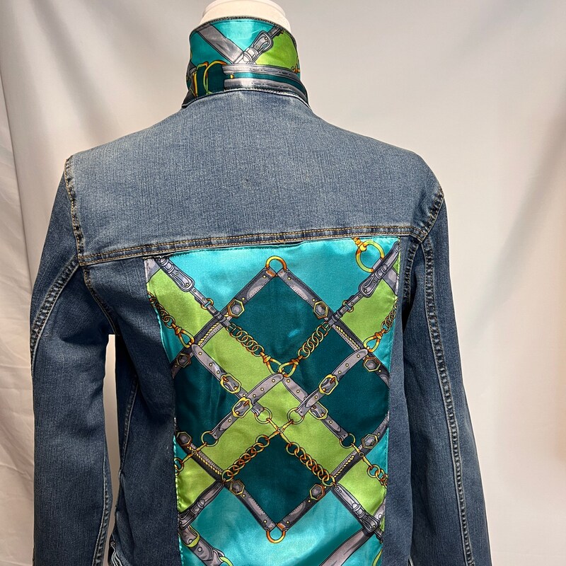 Denim Scarf - Etsy