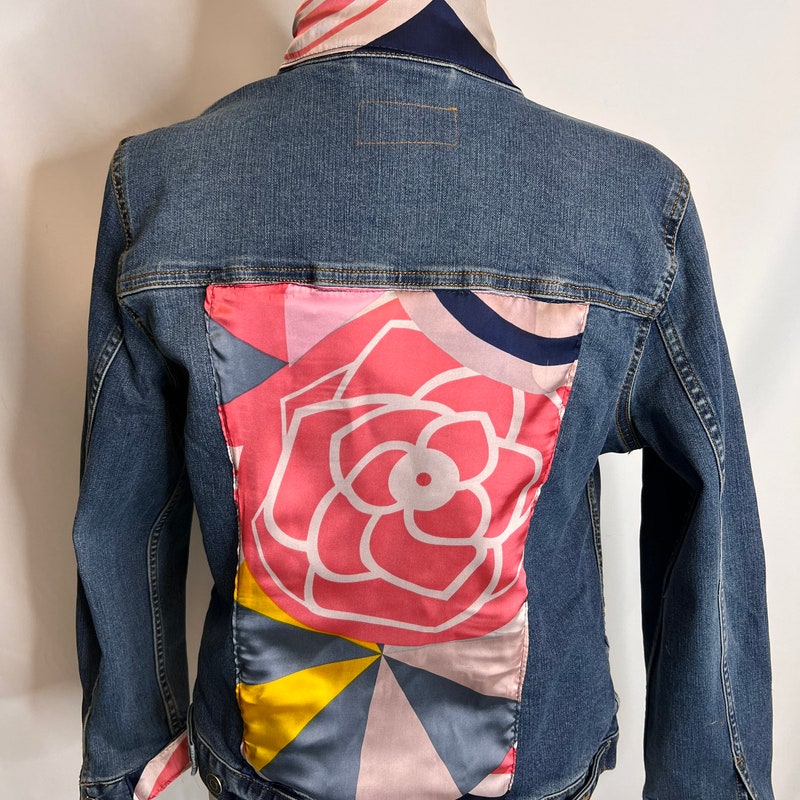 Denim Scarf - Etsy