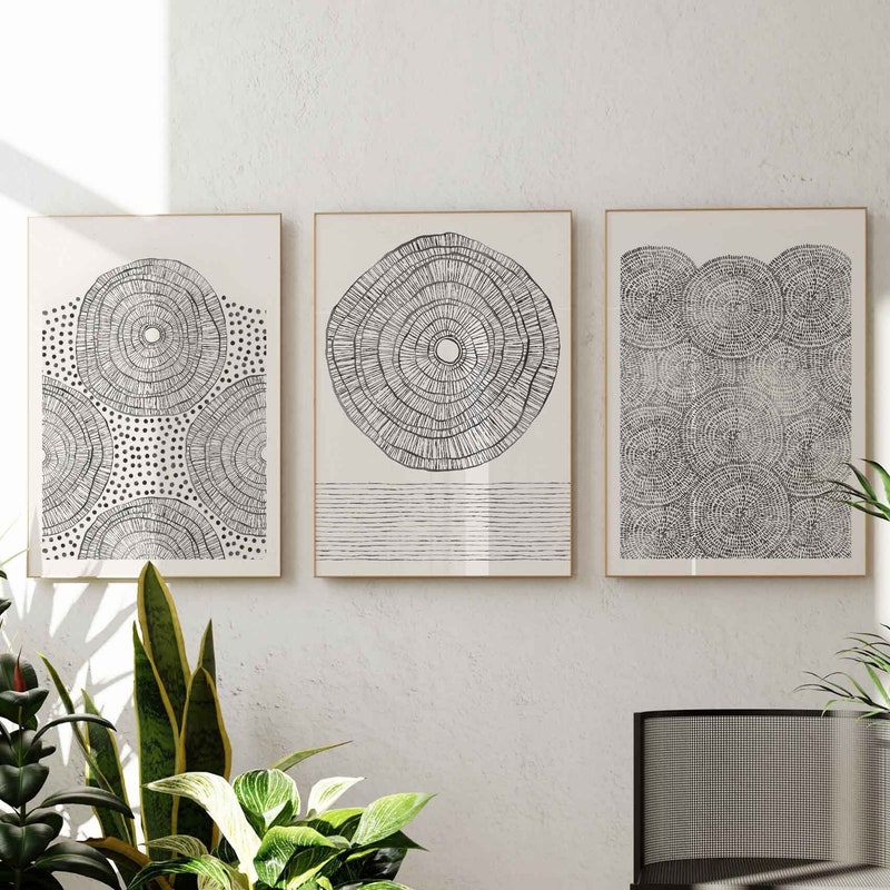 Modern Pattern Art - Etsy
