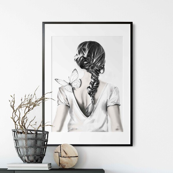 Woman Back Painting - Etsy
