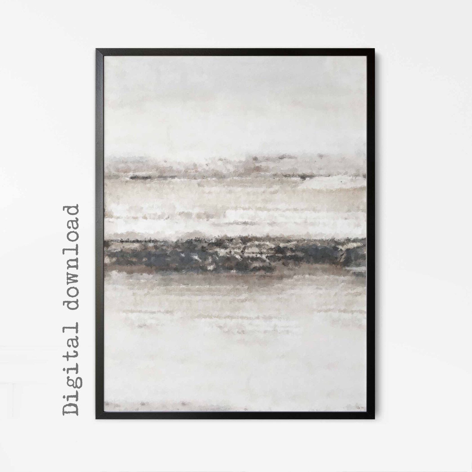 Modern Neutral Abstract Gallery Wall Art Set of 3 Nordic - Etsy